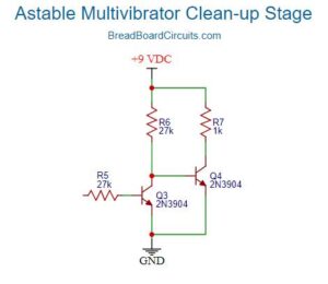 Improved Astable Multivibrator with Square Wave Output