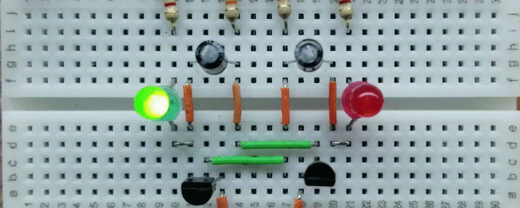 Multiplexed LED Display Circuit - BreadBoardCircuits.com