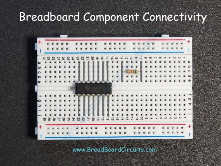 How a Breadboard Works. - BreadBoardCircuits.com