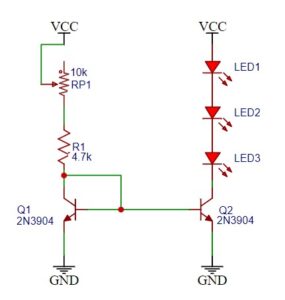 Current Mirror using Transistors - BreadBoardCircuits.com